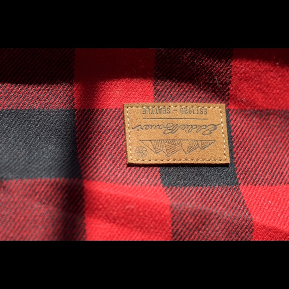 Eddie Bauer | Bags | Eddie Bauer Red Black Checkered Print Backpack ...